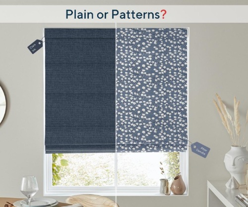 Plain or Pattern Window Blinds? The Choice Is Yours