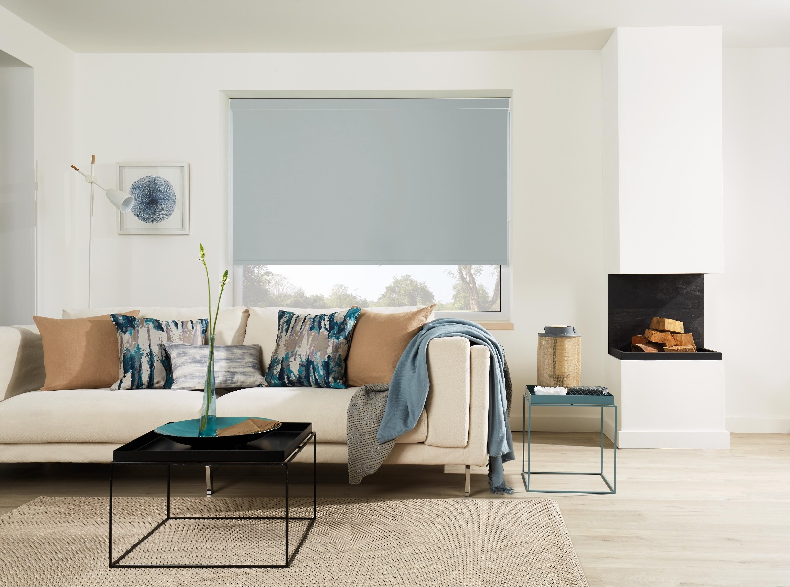 How to style your patterned window blinds