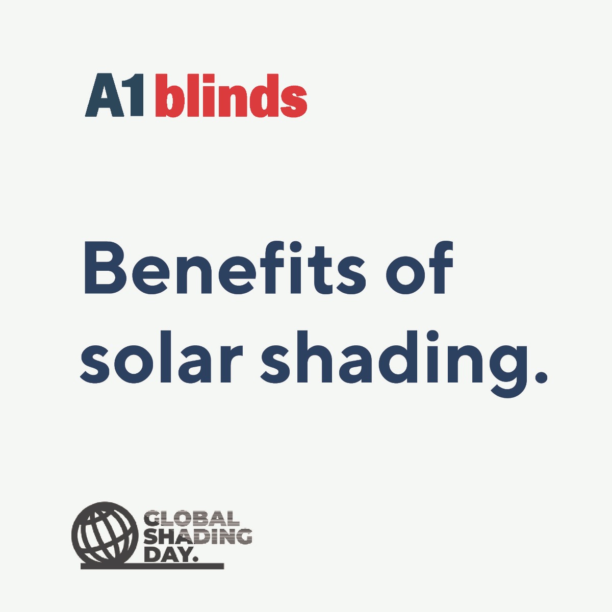 Global Shading Day: Cooling Earth, Saving Energy